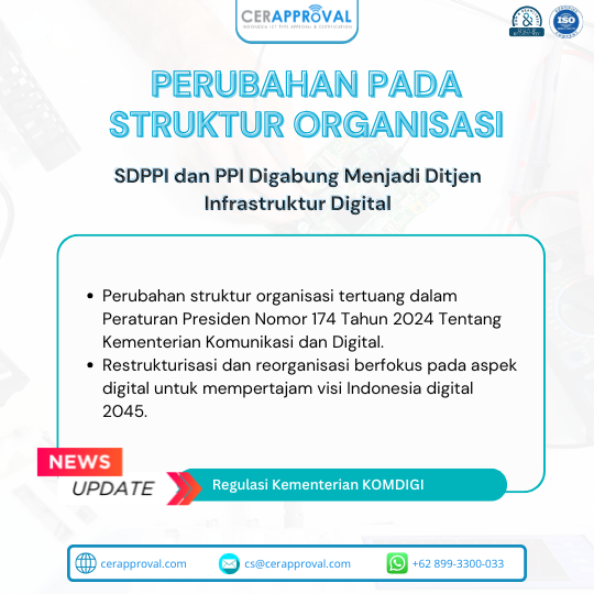 SDPPI dan PPI Digabung ke Dalam Direktorat Jenderal Infrastruktur ...